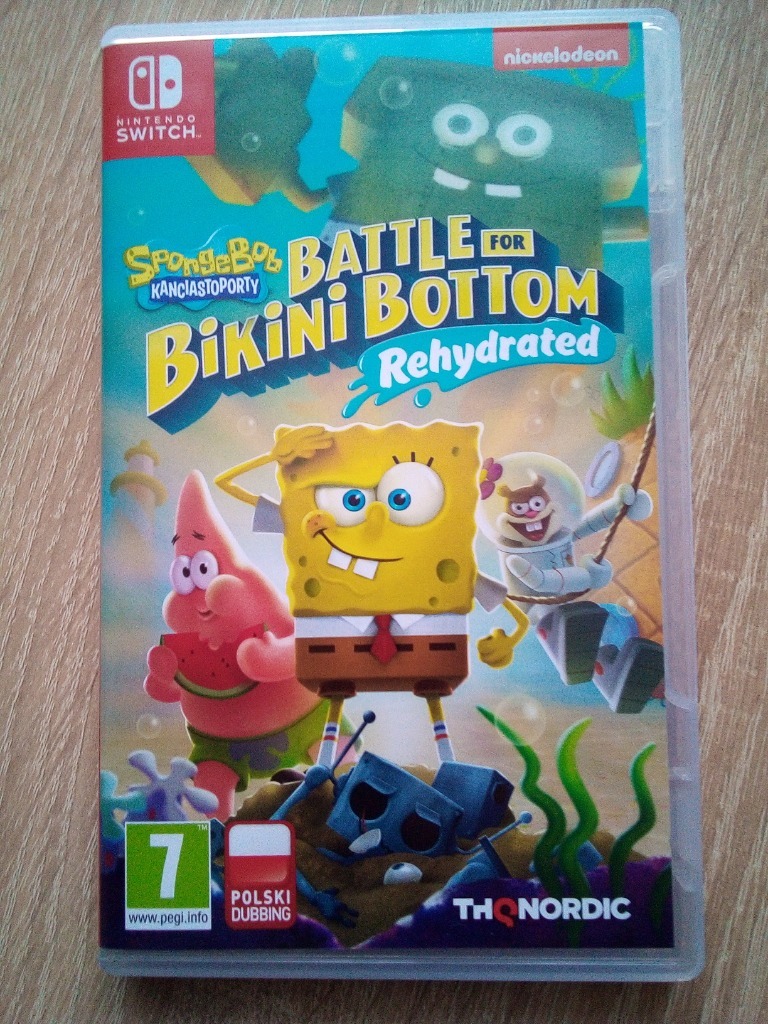 Spongebob gra nintendo | Kęty | Ogłoszenie na Allegro Lokalnie