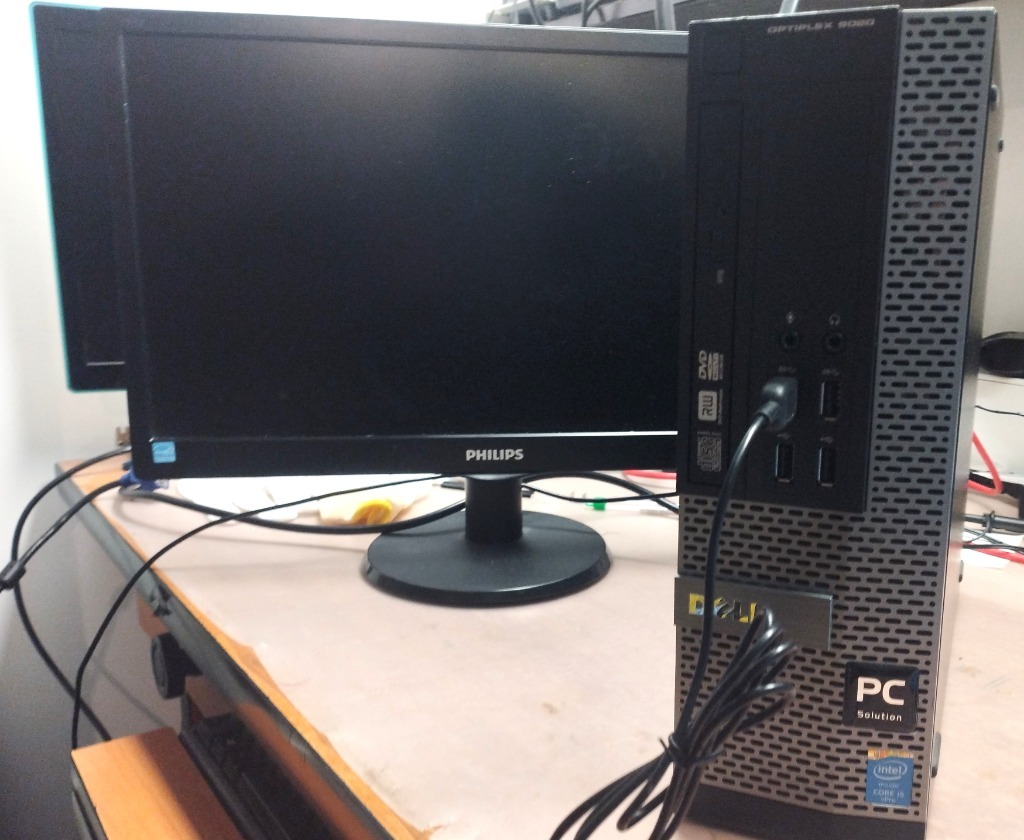 Komputer DELL Optiplex 9020 + monitor Philips | KANIE | Kup teraz na ...