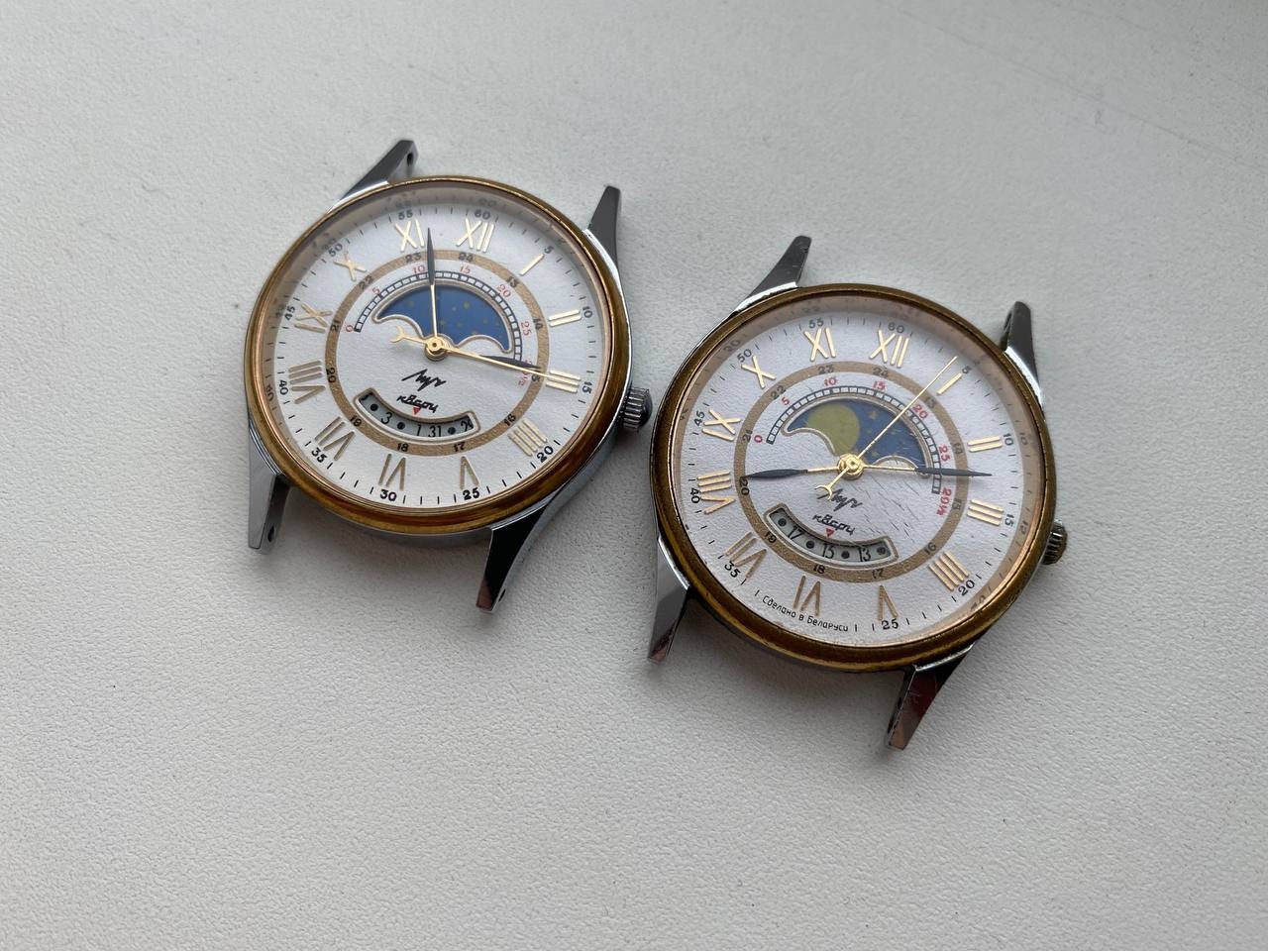 Zegarki Luch Lucz Lunnik Kwarc z fazami księżyca | Białystok | Kup ...