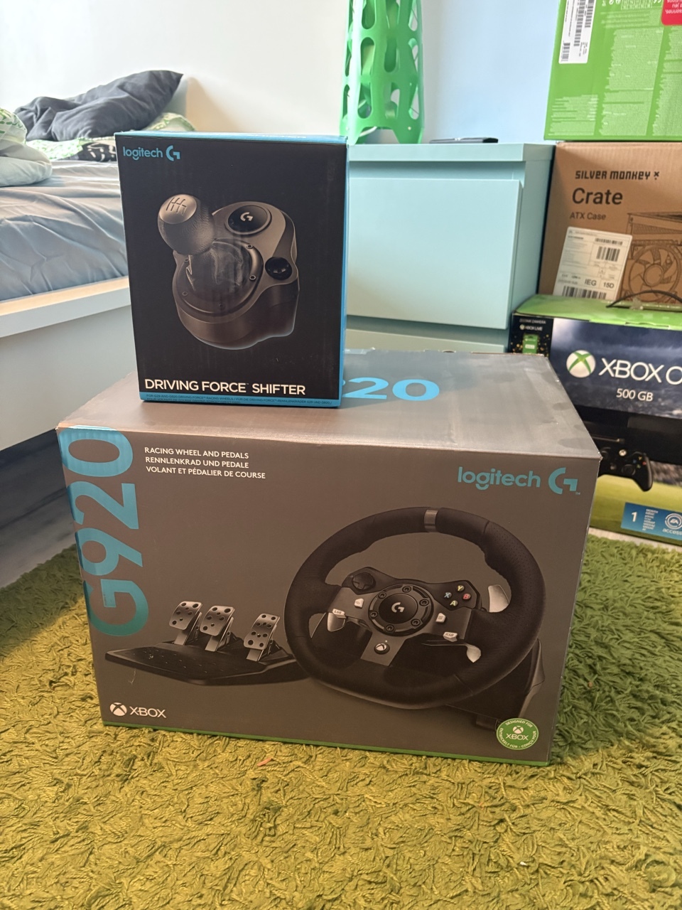 Logitech G920 PC XBOX + shifter GWARANCJA | Zbąszyń | Kup teraz na ...