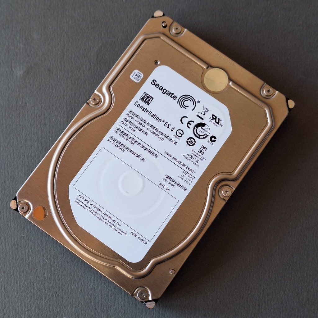 Dysk 4TB Seagate ES 3 ST4000NM0053 4TB SATA III 3 5" 7200RPM 128MB ...