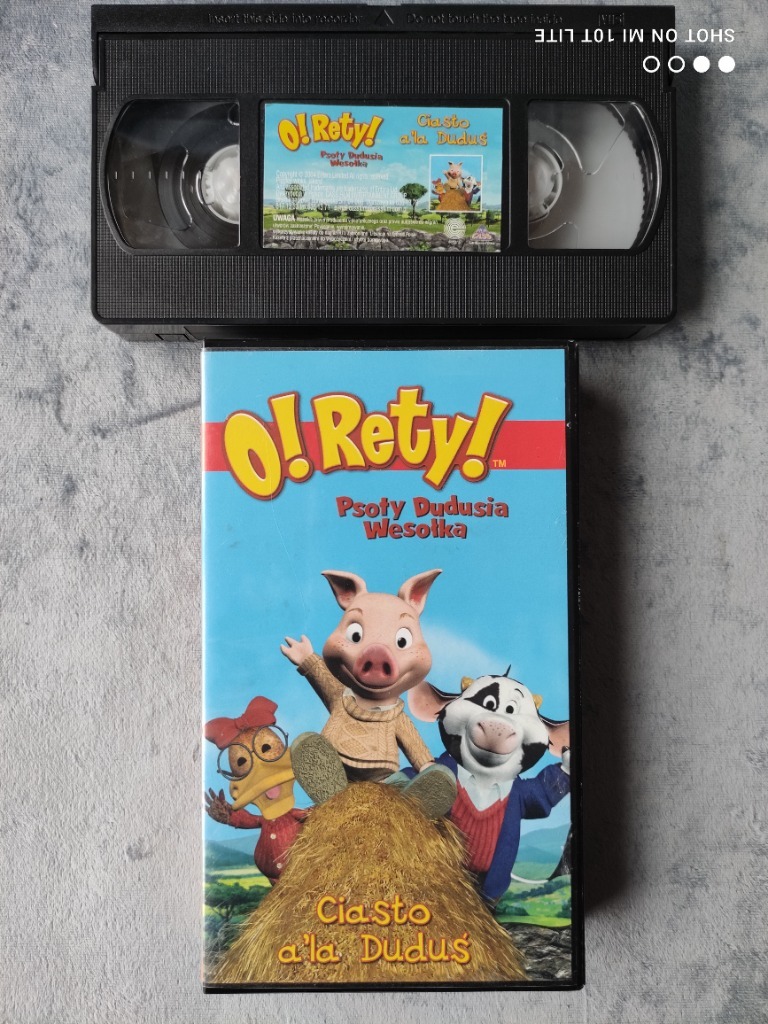 FILM KASETA VHS >> PRZYGODY DUDUSIA WESOŁKA