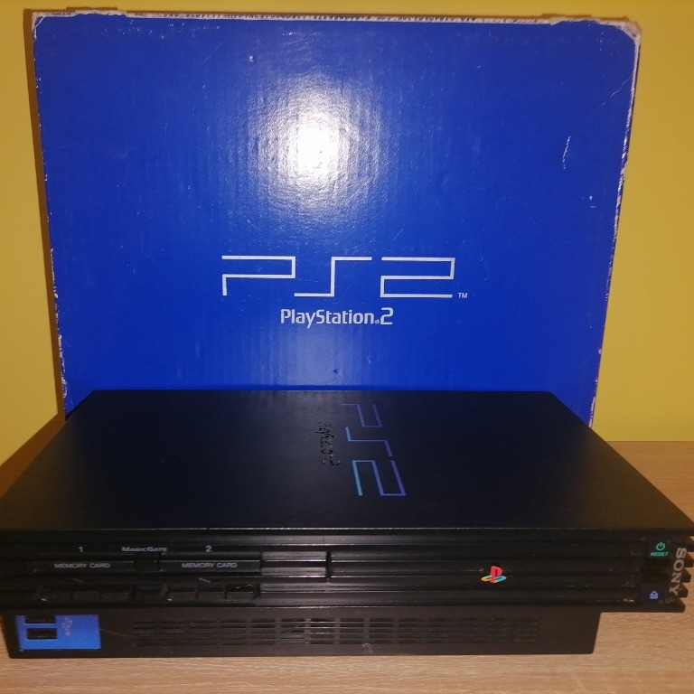 KONSOLA PLAYSTATION 2 PS2 FAT W PUDEŁKU STAN BDB | Warszawa | Kup teraz ...
