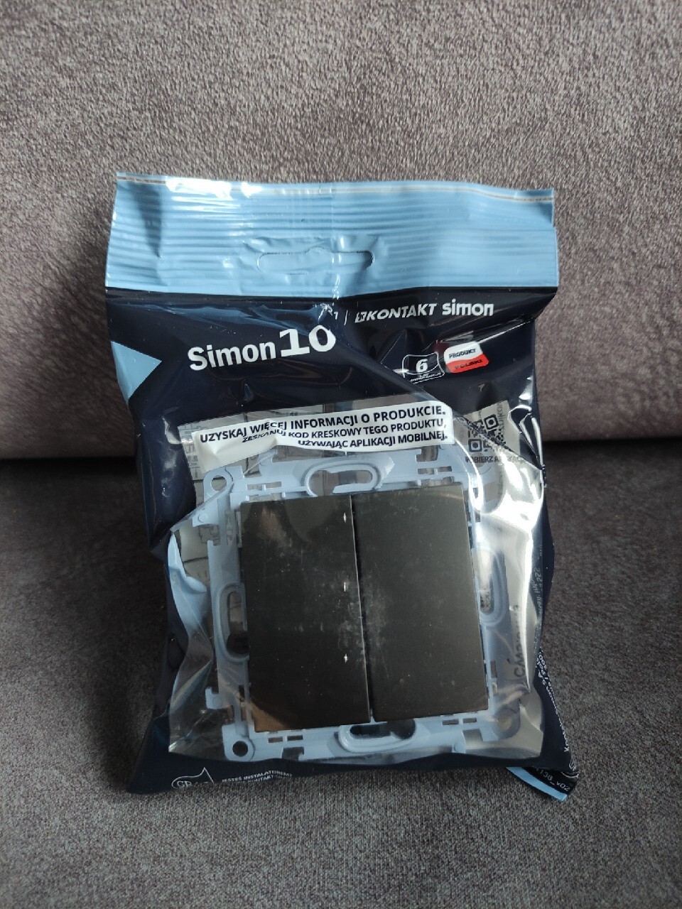 Łącznik podwójny czarny SIMON 10 | Głogów | Kup teraz na Allegro Lokalnie