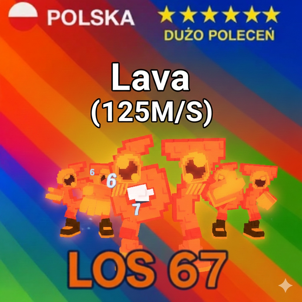 Los 67 Steal a Brainrot (LAVA) | Wałbrzych | Ogłoszenie na Allegro Lokalnie