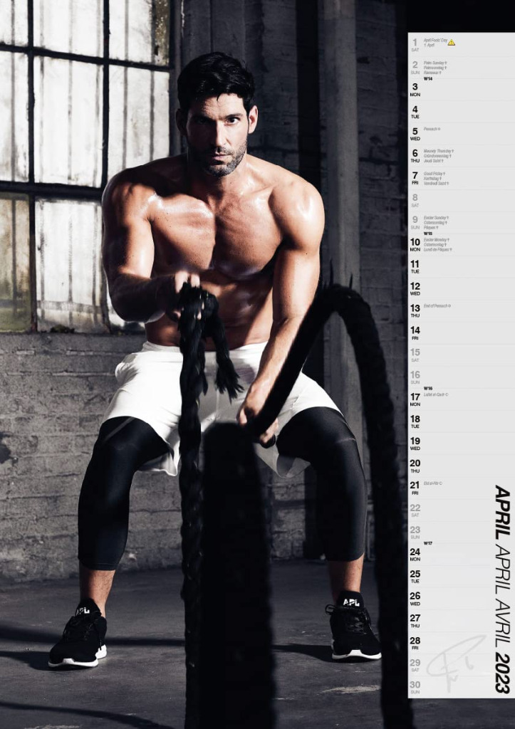 Tom Ellis 2023 Calendar lucyfer 30x40 kalendarz | Ostrów Wielkopolski ...