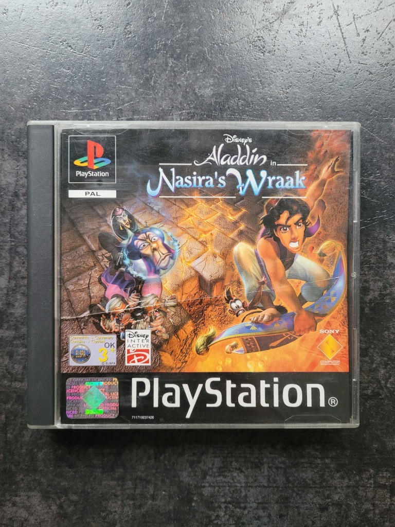 Disney's Aladdin in Nasira's Revenge PS1 / PSX | Wrocław | Kup teraz na ...