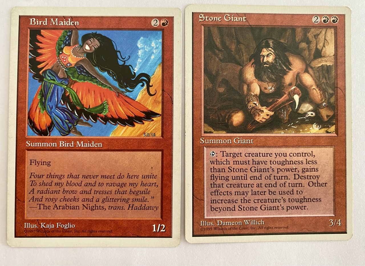 Bird Maiden + Stone Giant | Racibórz | Kup teraz na Allegro Lokalnie