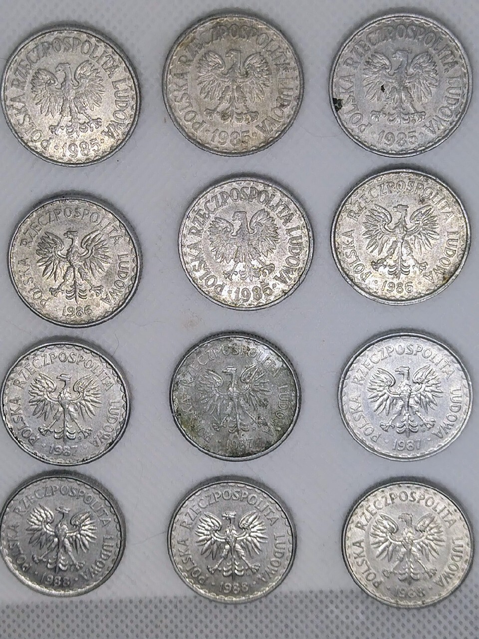 Moneta 1 złoty PRL 19851988 rok aluminum 12 sz | Tarnowskie Góry | Kup teraz na Allegro Lokalnie
