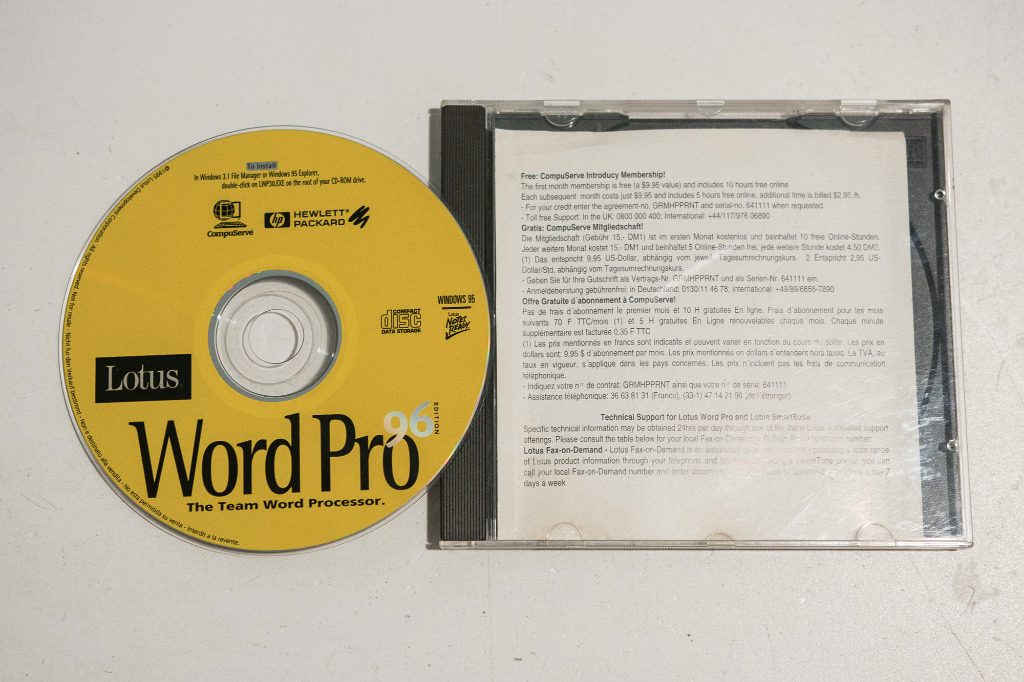 Lotus Word Pro 96 dla Windows 3.11 / 95 | Piekary Śląskie | Kup teraz ...