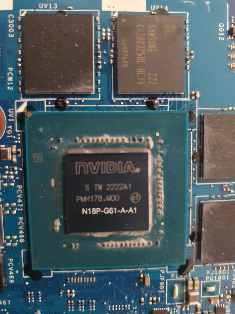 Układ Nvidia BGA NVIDIA GeForce GTX 1650 n18pg61aa1 | Warszawa | Kup ...