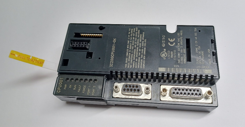 Sterownik PLC GE VersaMax IC200CPU001 | Konin | Kup teraz na Allegro ...