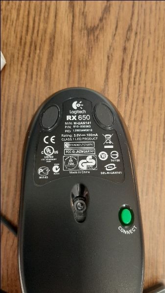 Mysz optyczna Bezprzewodowa Logitech Rx650 | Nowy Targ | Kup teraz na ...
