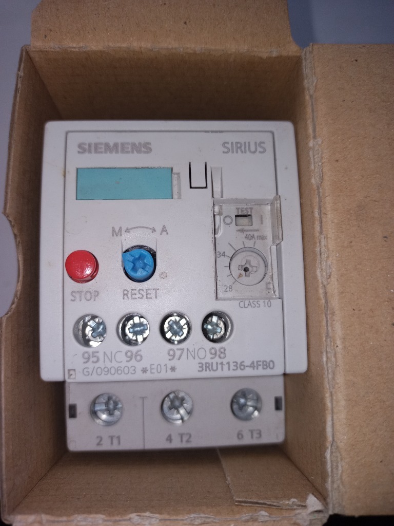 3RU11364FB0 SIEMENS przekażnik termiczny | Milejów | Kup teraz na Allegro Lokalnie