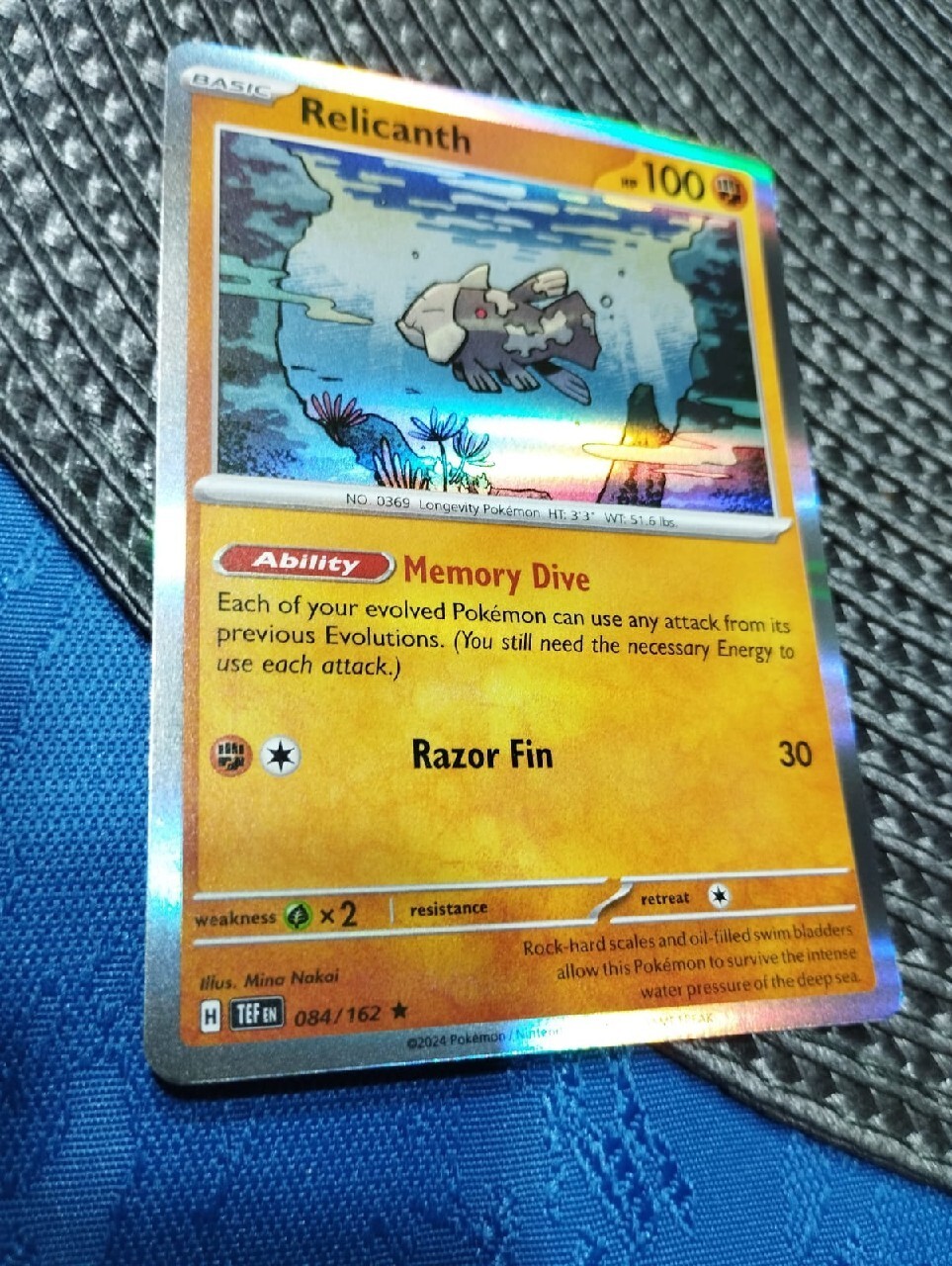 Relicanth rare Holo - Temporal Forces TEF | Mikołów | Kup teraz na ...