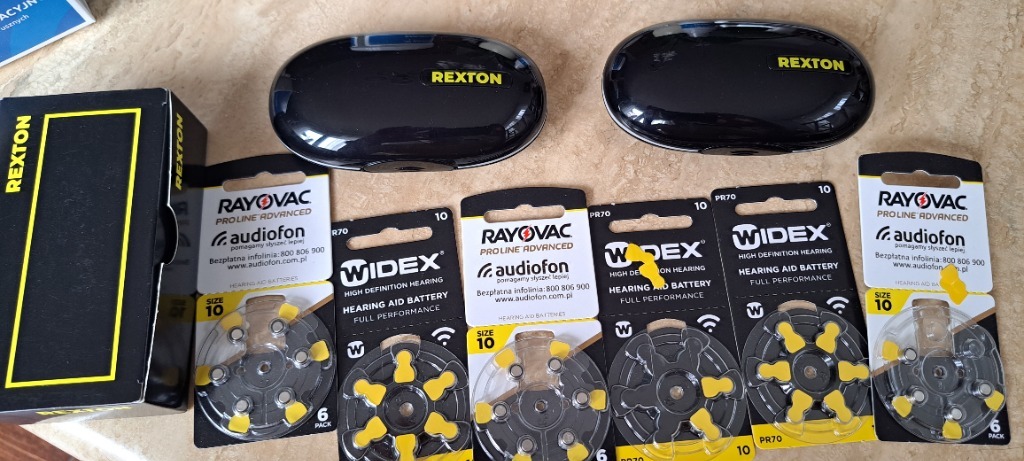 Aparat Słuchowy Rexton - Aparaty słuchowe i akcesoria - Allegro.pl