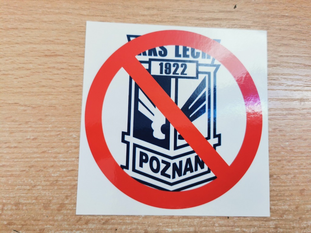 Vlepki Legia Warszawa Anty Lech | Kraków | Licytacja na Allegro Lokalnie