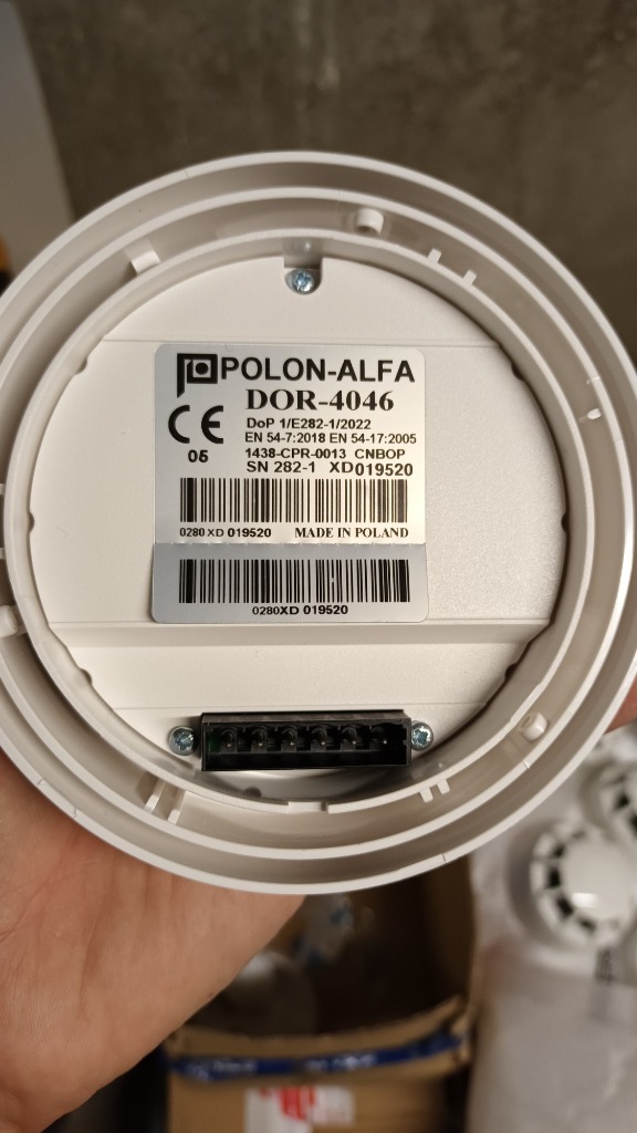 Polon-alfa czujka DOR-4046 + gniazdo G-40 + WZ | Marki | Kup teraz na ...