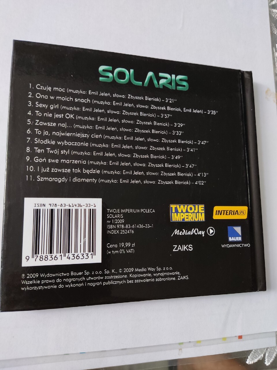 Solaris Szmaragdy i diamenty CD disco polo | Gliwice | Licytacja na ... Solaris Szmaragdy i diamenty CD disco polo | Gliwice | Licytacja na ...