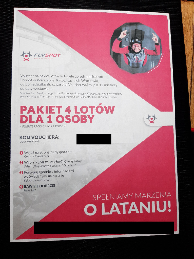 FLYSPOT 4 loty voucher - zamiast 579zł! | Warszawa | Kup teraz na ...