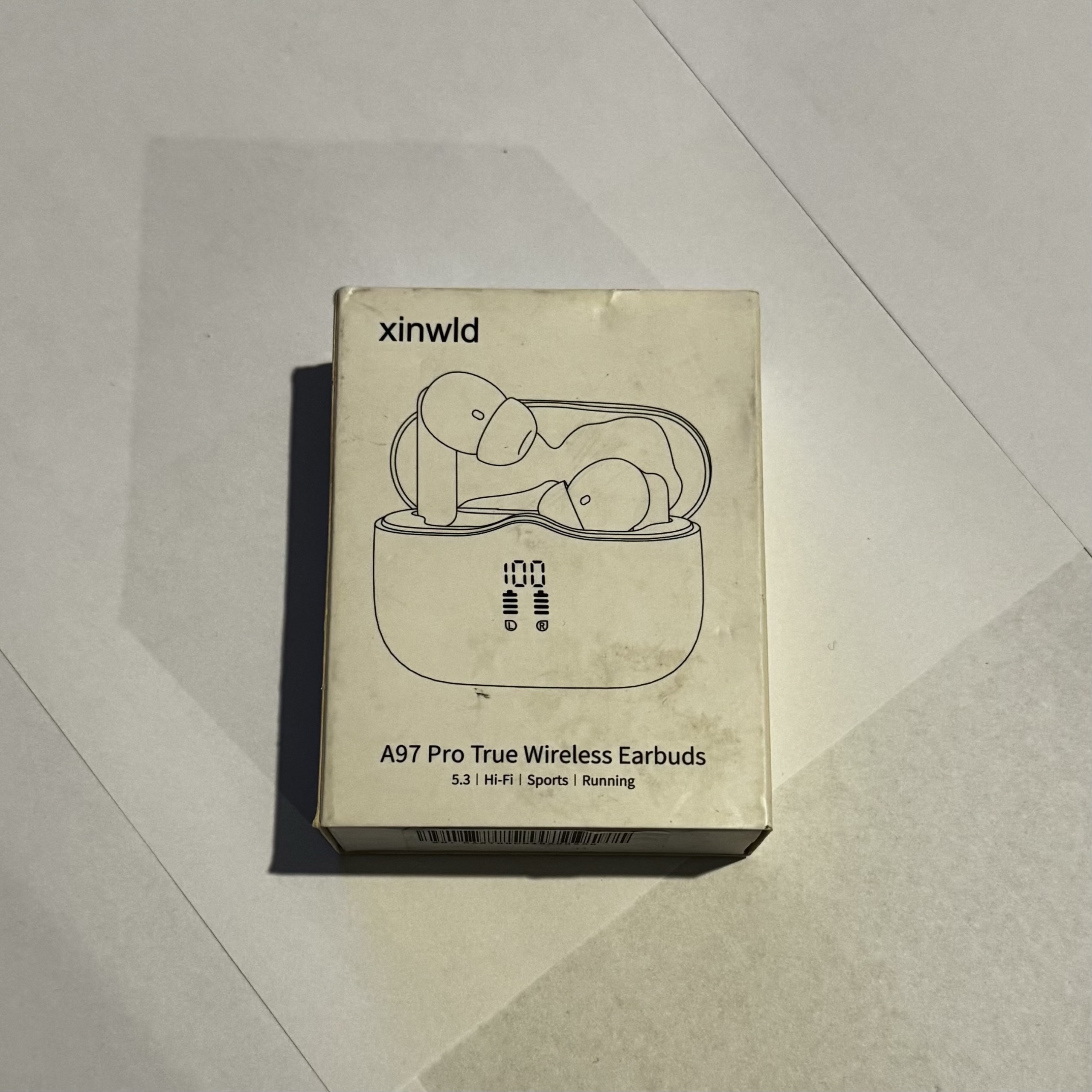 Bezprzewodowe słuchawki douszne XINWLD A97 PRO | Katowice | Kup teraz ...