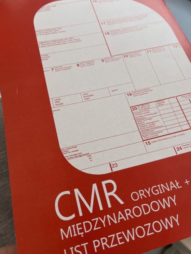 CMR list przewozowy + 4 kopie | Zaniemyśl | Kup teraz na Allegro Lokalnie
