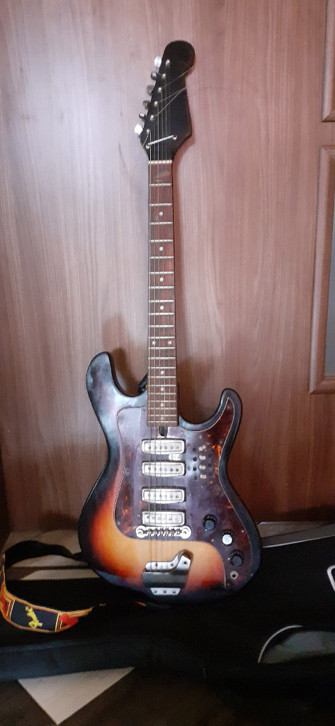 Gitara elektryczna Teisco Hertiecaster | Wrocław | Licytacja na Allegro ...