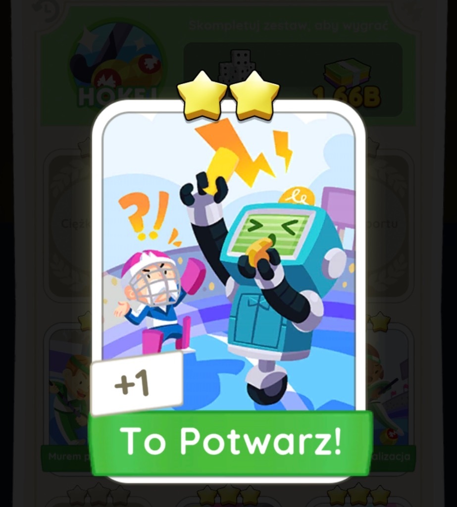 To potwarz NAKLEJKA MONOPOLY GO | Warszawa | Kup teraz na Allegro Lokalnie