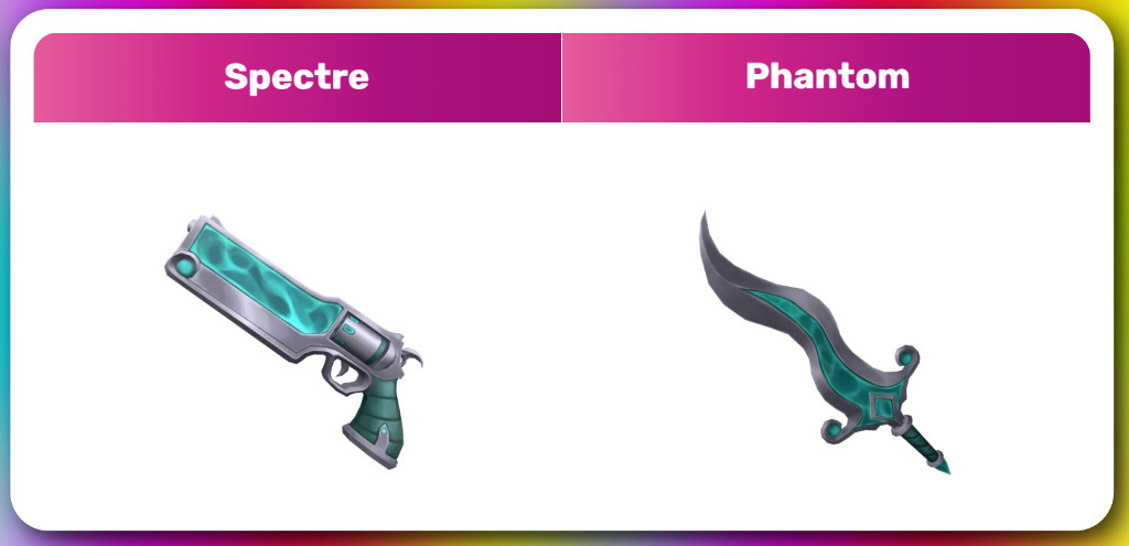 Roblox Murder Mystery 2 Spectre Phantom Set | Lwówek | Kup teraz na ...