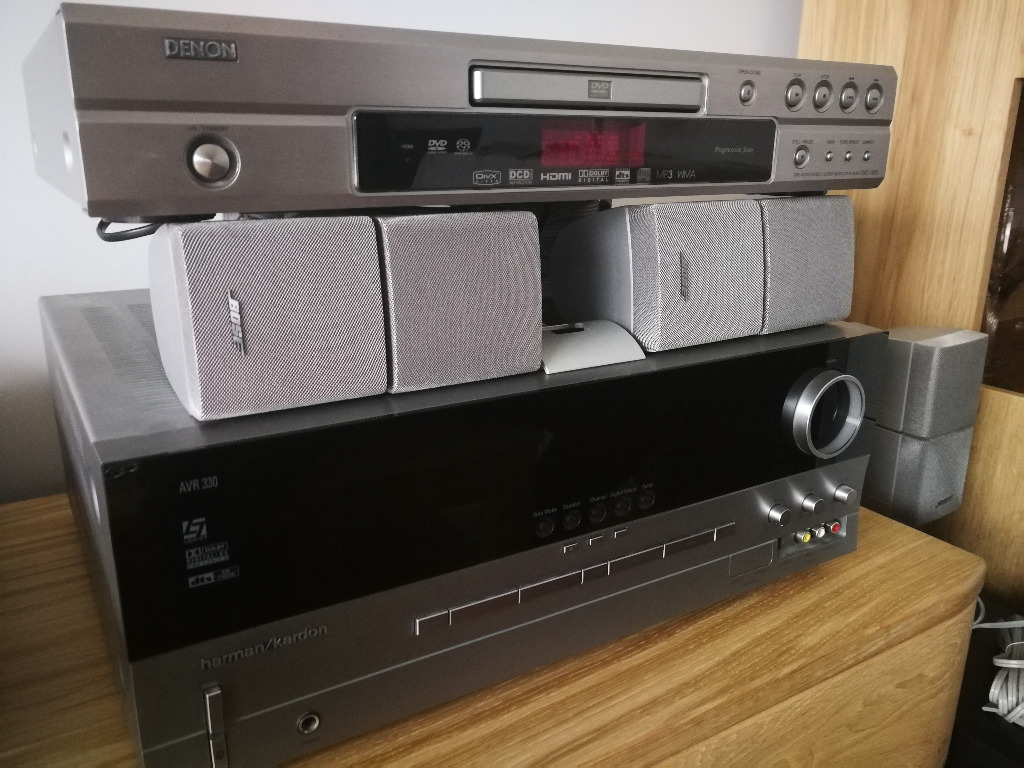 Bose 10,Amplituner Harman Kardon330,Denon DVD 1920 | Gdańsk | Kup teraz ...