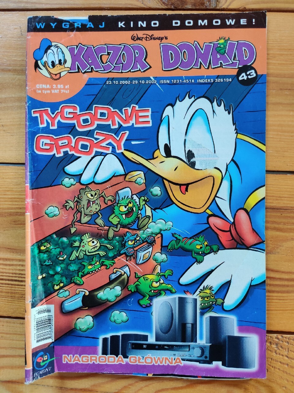 Komiks Kaczor Donald nr 43 2002 r. | Wrocław | Kup teraz na Allegro Lokalnie