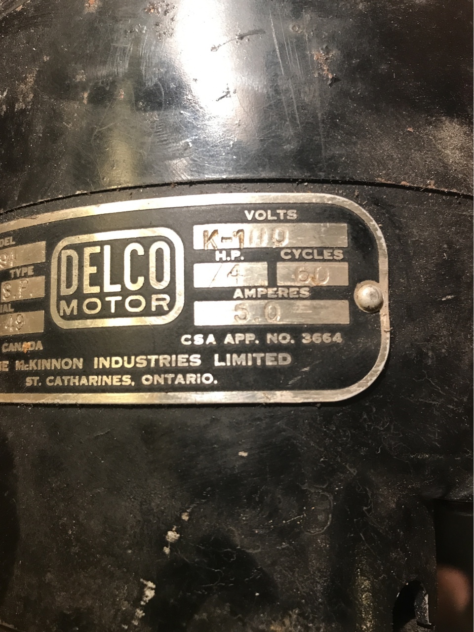 Silnik elektryczny delco motor 110V | Łomianki | Kup teraz na Allegro ...