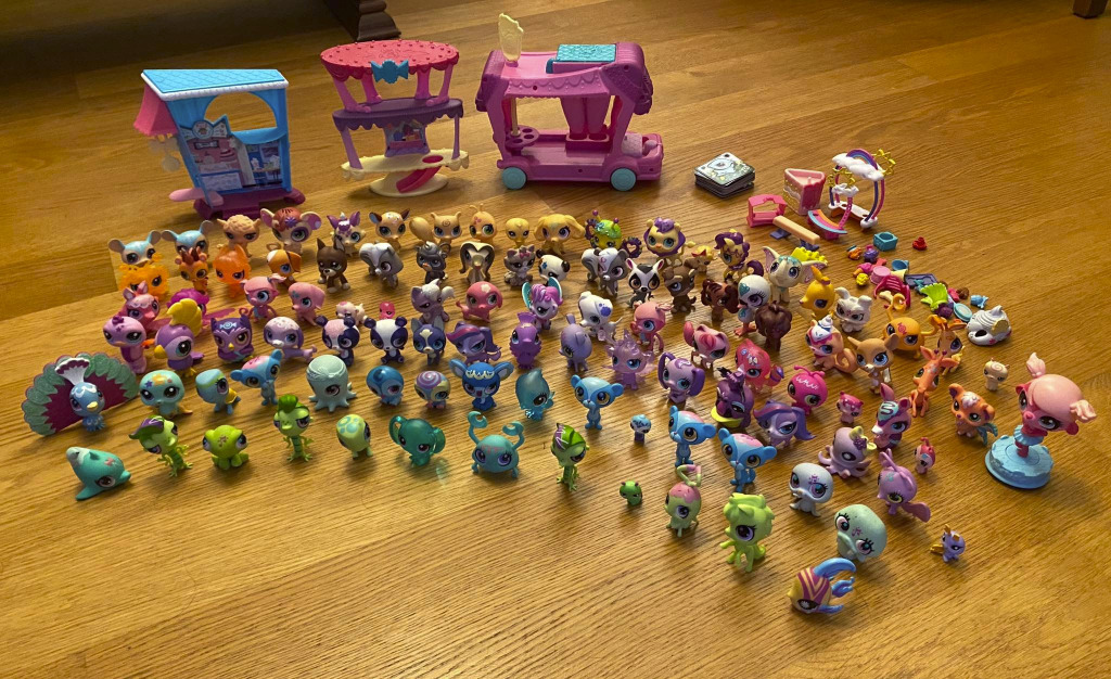 Mega Zestaw LPS Littlest Pet Shop 102 sztuki+domki | Warszawa ...