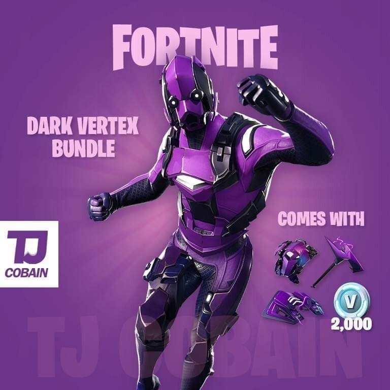 Fortnite Bundle zestaw: Dark Vertex + 2000 V-bucks | Bydgoszcz | Kup ...