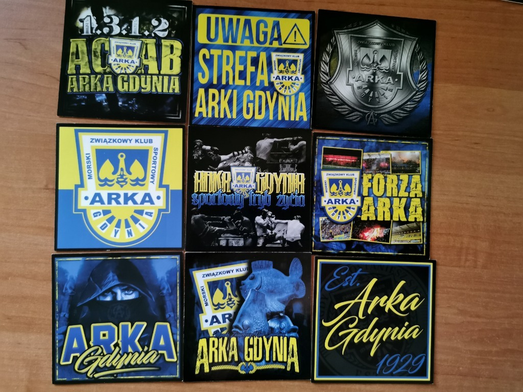 Vlepki Arka Gdynia #10 | Kraków | Licytacja na Allegro Lokalnie
