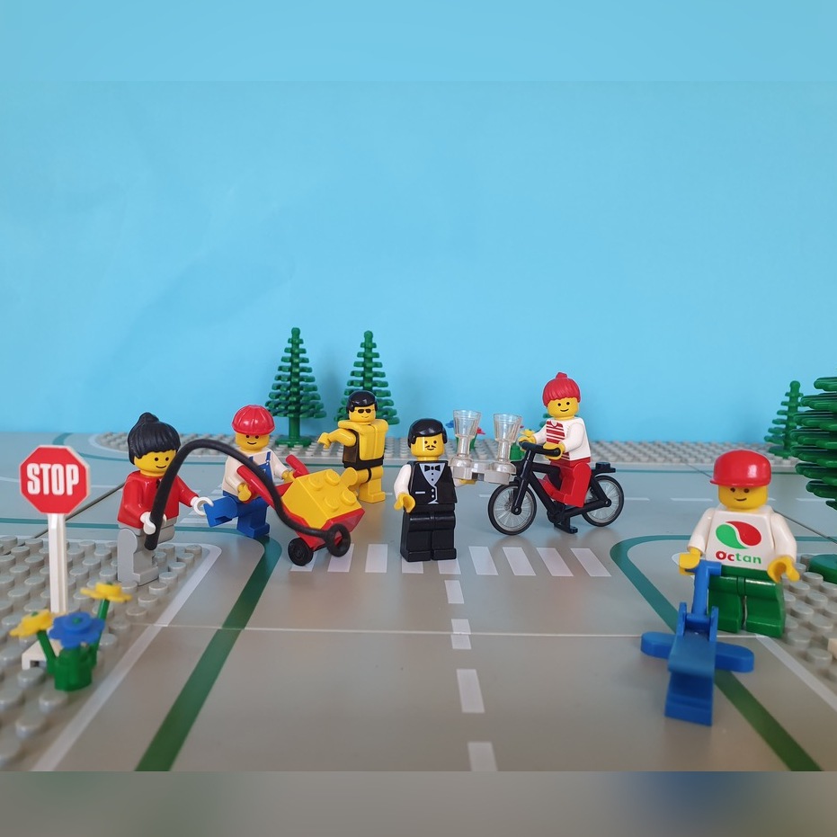 Lego 6314 Ludziki City 100% komplet pudełko UNIKAT | Warszawa | Kup ...