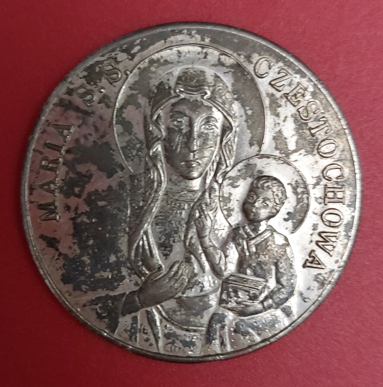 Medal JAN PAWEŁ II l MARIA S S CZĘSTOCHOWA | Pisz | Licytacja na ...