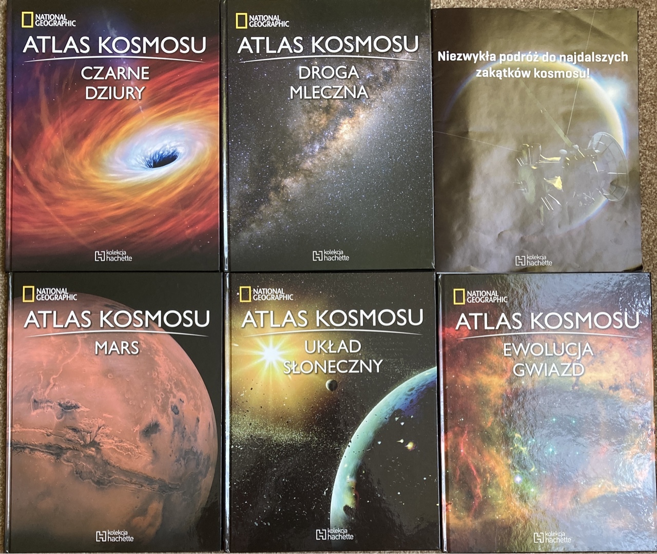 Atlas Kosmosu National Geographic | 5 sztuk | Mława | Kup teraz na ...