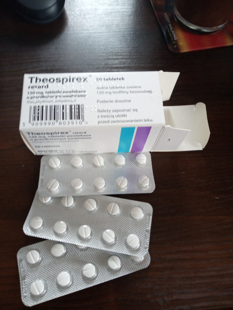 Tabletki dla psa - Theospirex retard 150mg. 30 tab | Wiśniowa | Kup ...