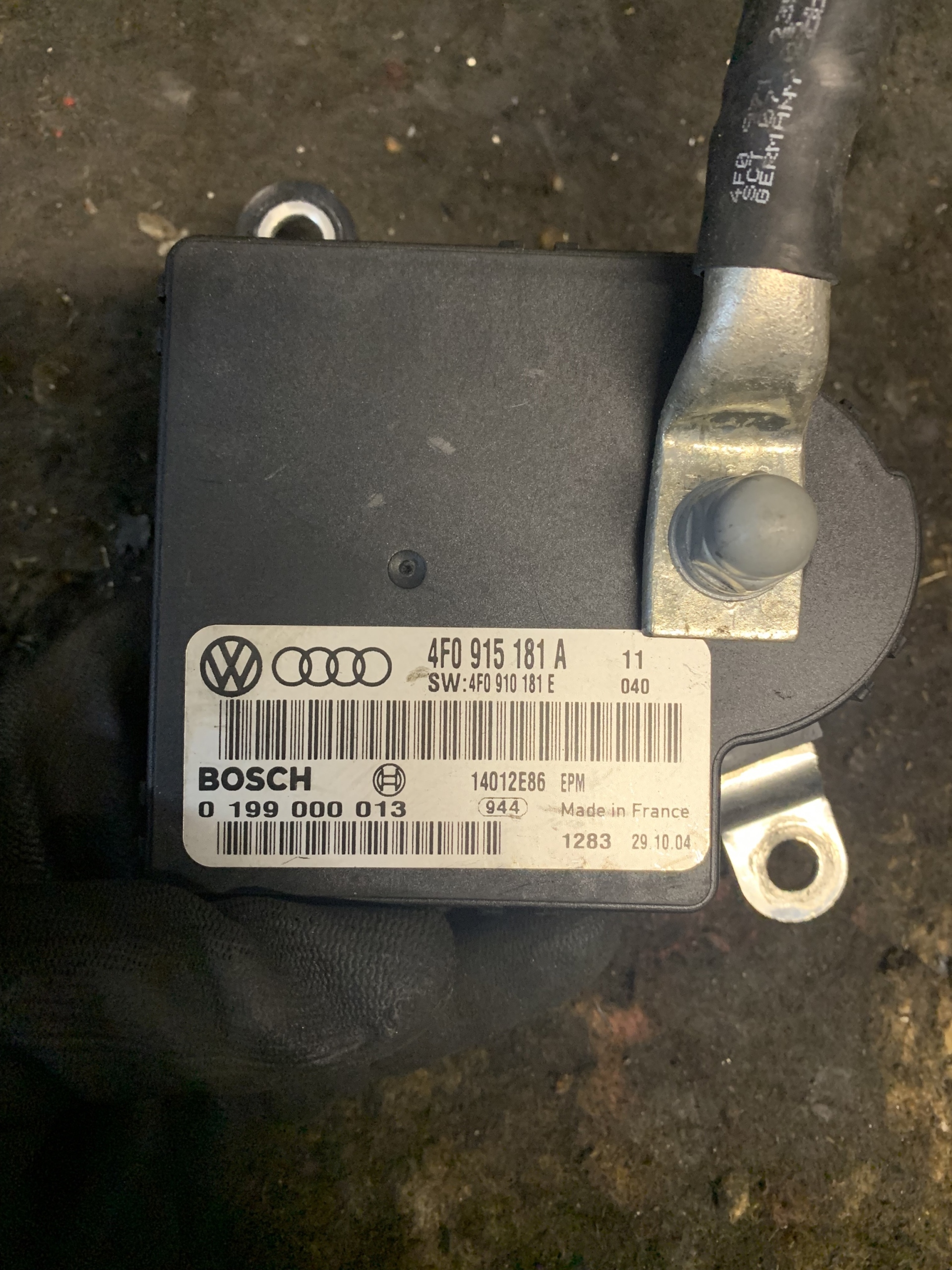 4F0915181A Sterownik modułu akumulatora | Rzgów | Kup teraz na Allegro ...