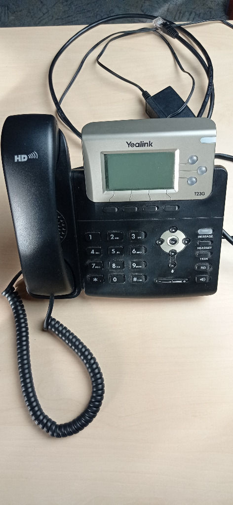 Telefon IP Yealink SIP T 23G z obsługą 3 linii | Kraków | Kup teraz na ...