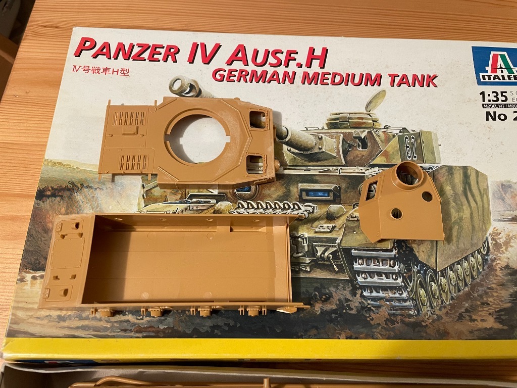 Panzer IV Ausf. H model 1/35 Italeri nr 236 | Gdynia | Kup teraz na ...