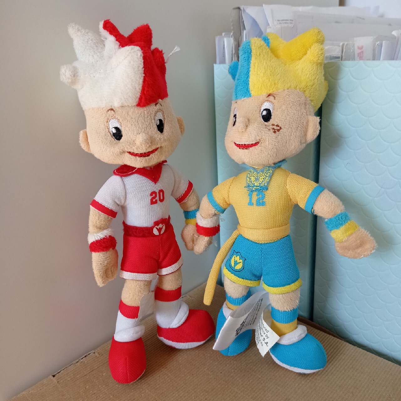 Maskotka Euro 2012 piłka nożna Polska Ukraina | Turośń Kościelna | Kup ...