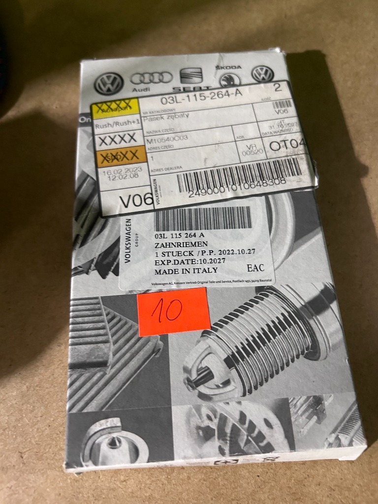 ASO VW PASEK NAPĘDU POMPY OLEJU silniki TDI 03L115264A | Wilków | Kup ...