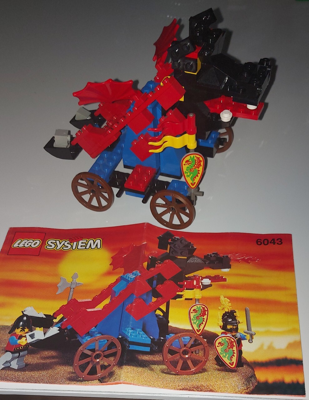 Lego 6043 Castle Dragon Defender + Instrukcja | Zielona Góra | Kup ...