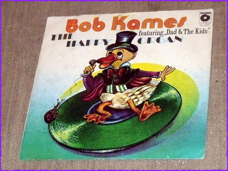 BOB KAMES THE HAPPY ORGAN Singiel z dawnych lat | kraków | Licytacja na ...