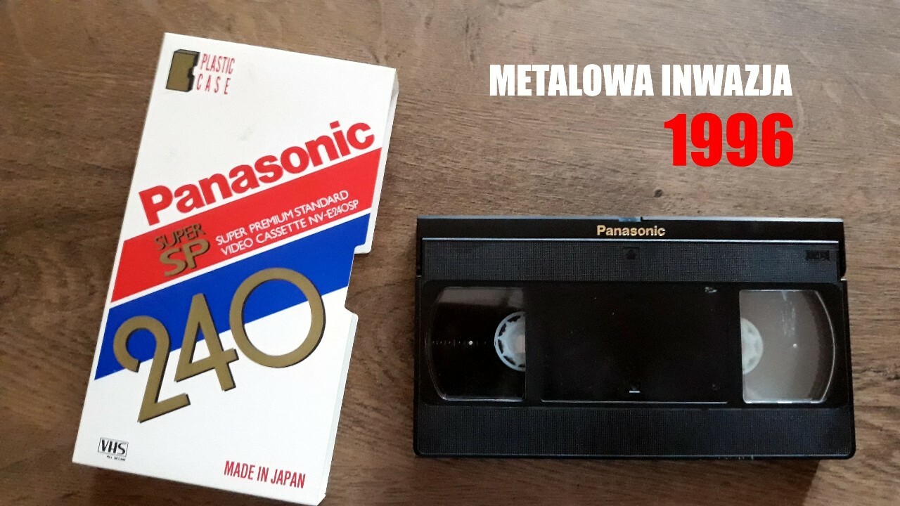 Kaseta vhs Metalowa Inwazja '96 Anathema My Dying Bride Tiamat ...