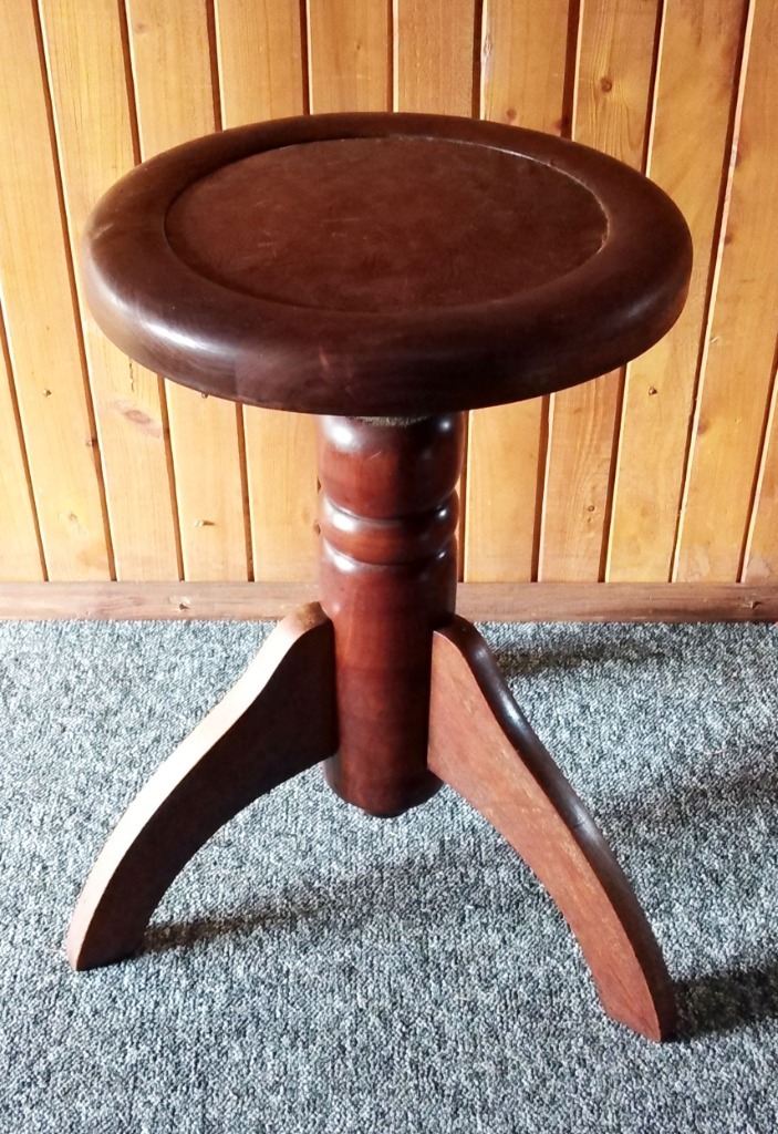 Taboret do pianina, obrotowy, lata 30. XX w. | Wrocław | Kup teraz na ...