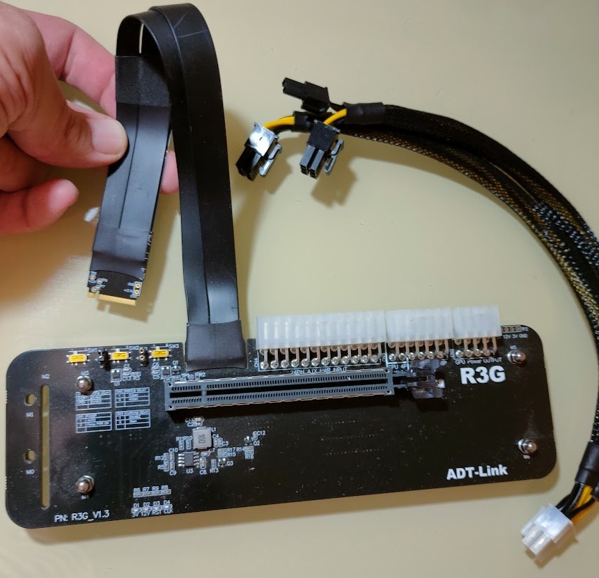 eGPU ADT-Link R43SG PCIe x16 / M.2 NVMe | Warszawa | Kup teraz na ...