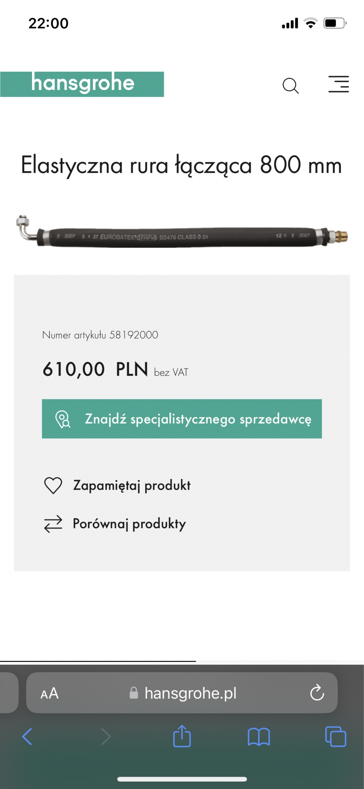 Hansgrohe exafil S element zewnetrzny | Bydgoszcz | Kup teraz na ...